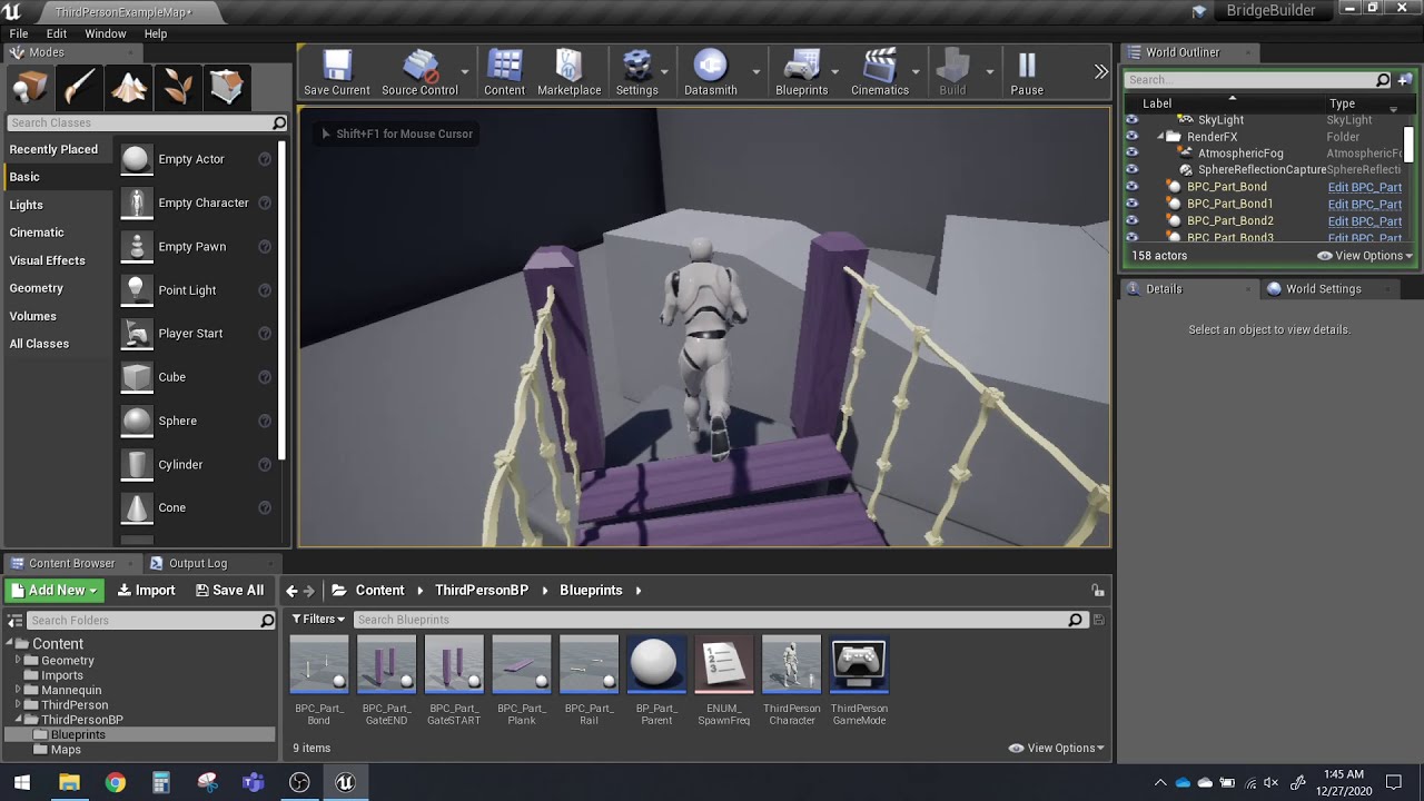 Procedural Dev 01 - Bridge Builder - YouTube