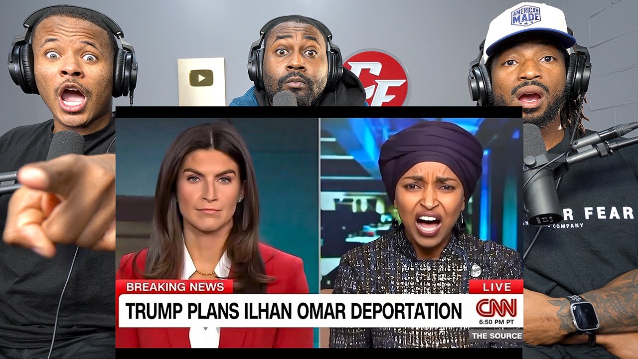 Ilhan Omar RAGE QUITS CNN Interview - YouTube