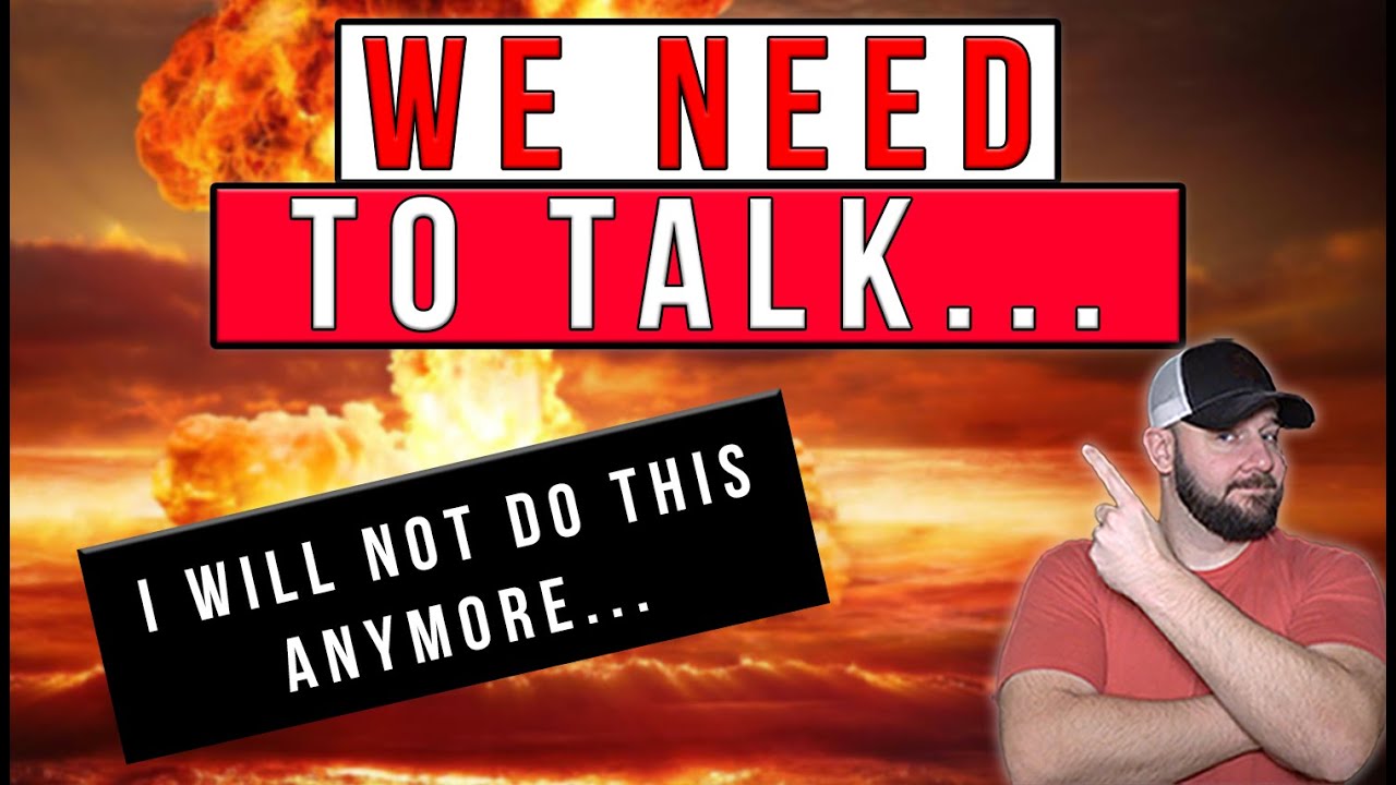 We NEED To Talk About Something VERY Important... It's Time To Rip Off ...