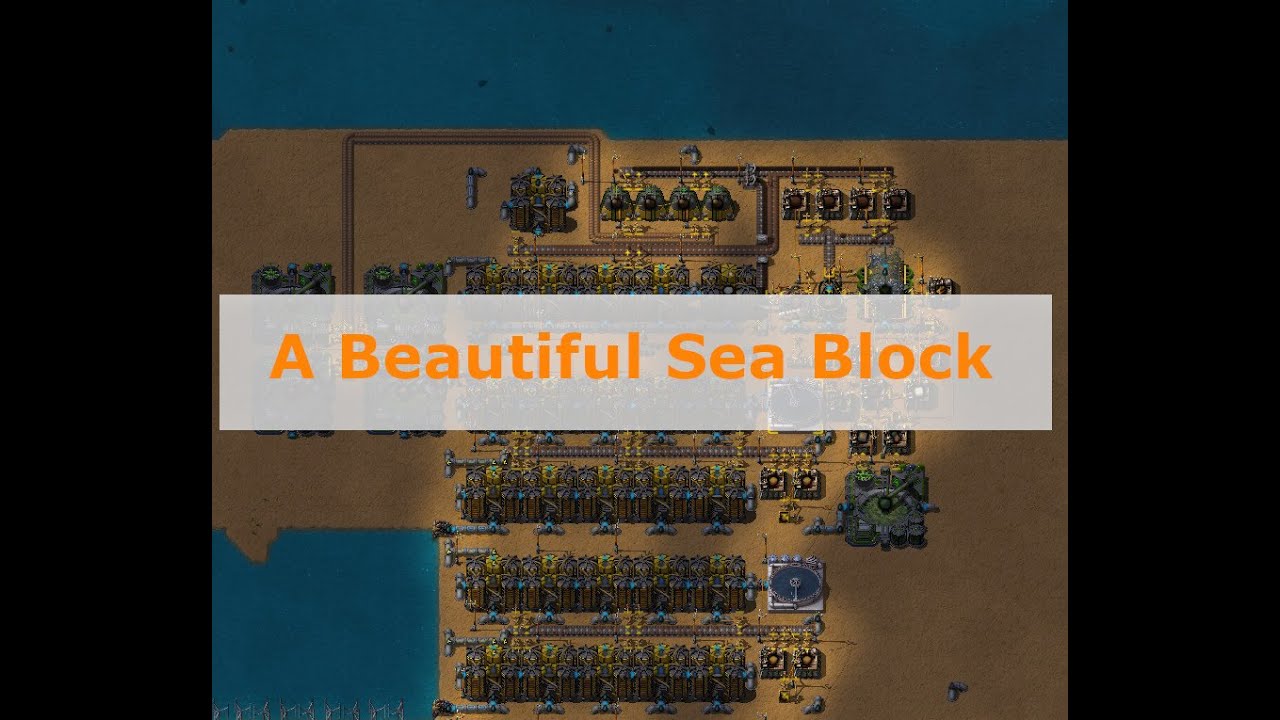 A Beautiful Sea Block Part 006 Green science - YouTube