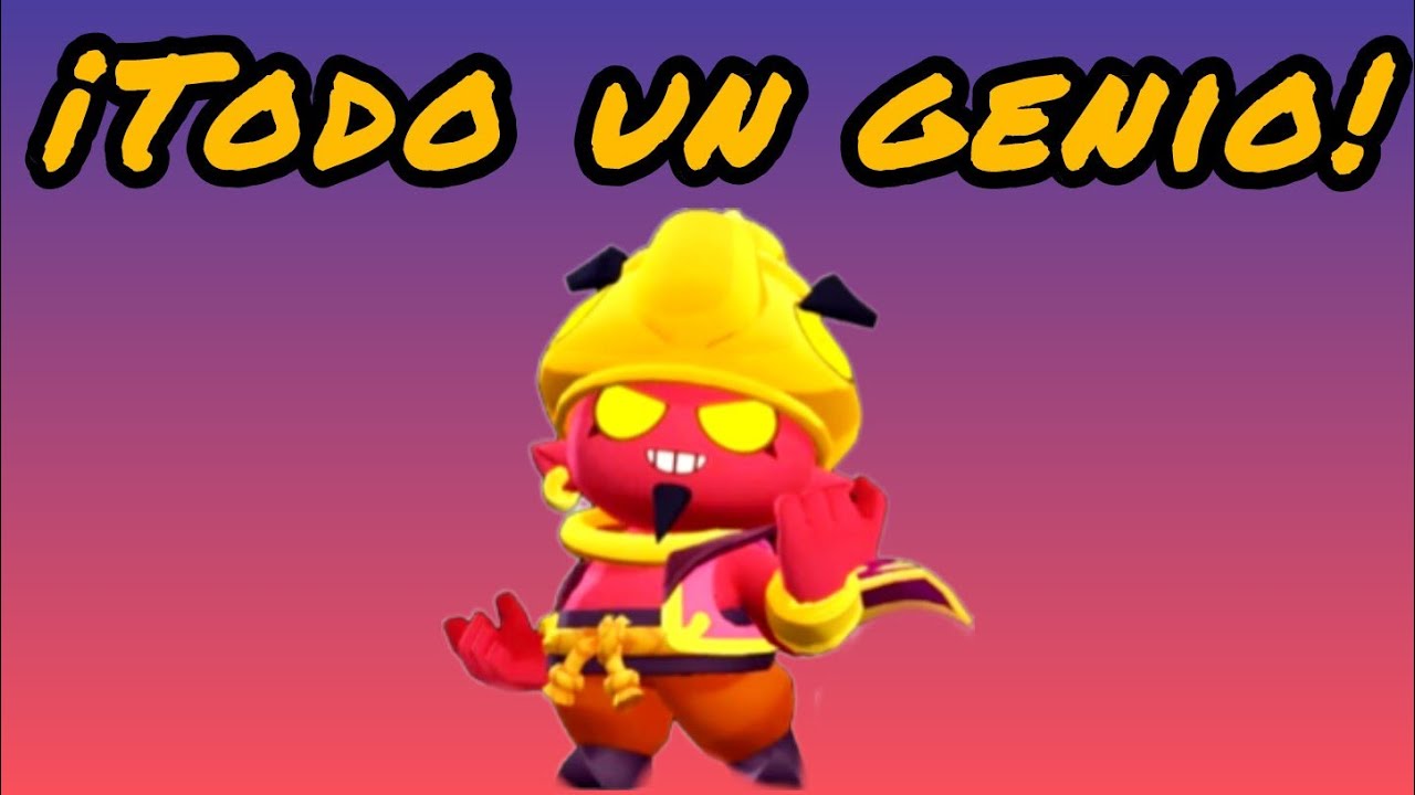 ¡CON UNA SOLA MANO, JUEGA ASI CON EL GENIO EN BRAWL STARS! - YouTube