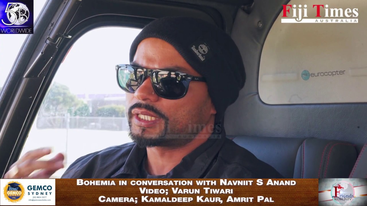 Bohemia Exclusive interview Navneet Anand in Sydney Australia - YouTube