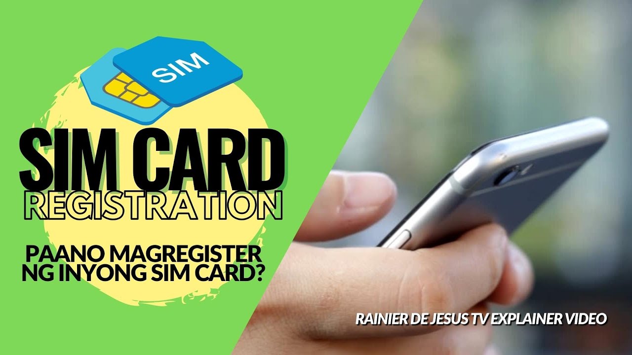 Paano magregister ng SIM card? Mabilis na paraan. - YouTube
