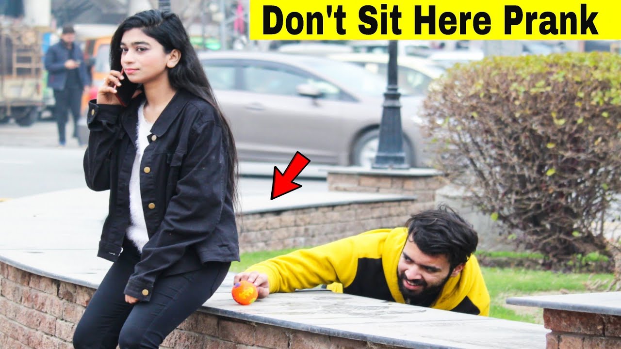 Don't Sit Here Prank | Prank in Pakistan | @HitPranks - YouTube