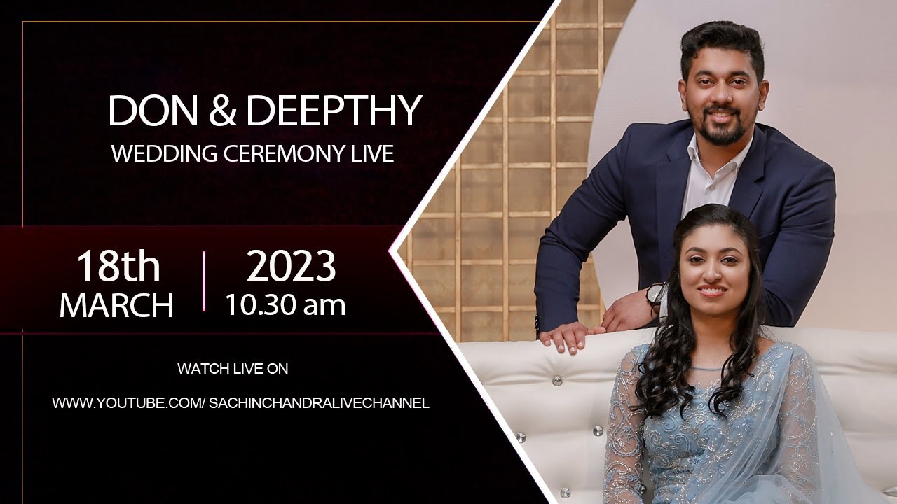 WEDDING DON & DEEPTHY - YouTube