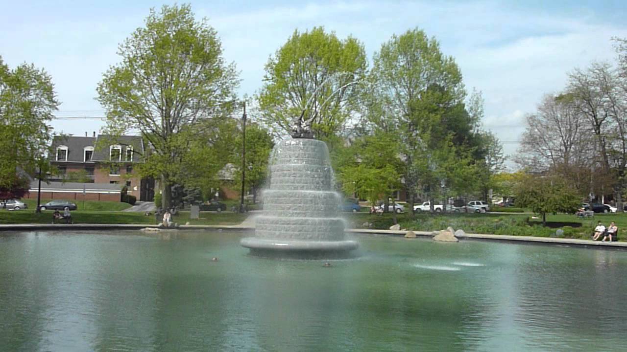 The New Goodale Park Fountain - YouTube