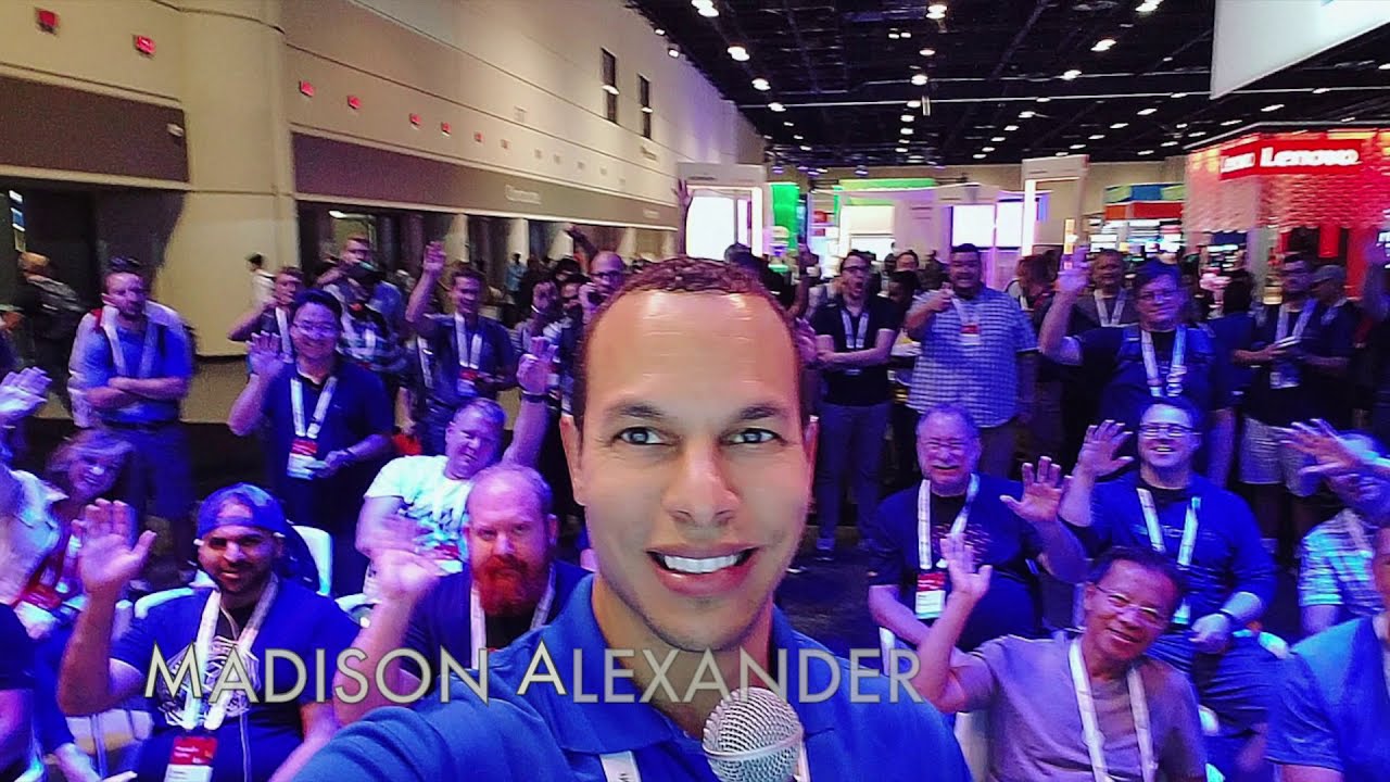 Cyber Security - Trade Show Presenter - Madison Alexander - YouTube