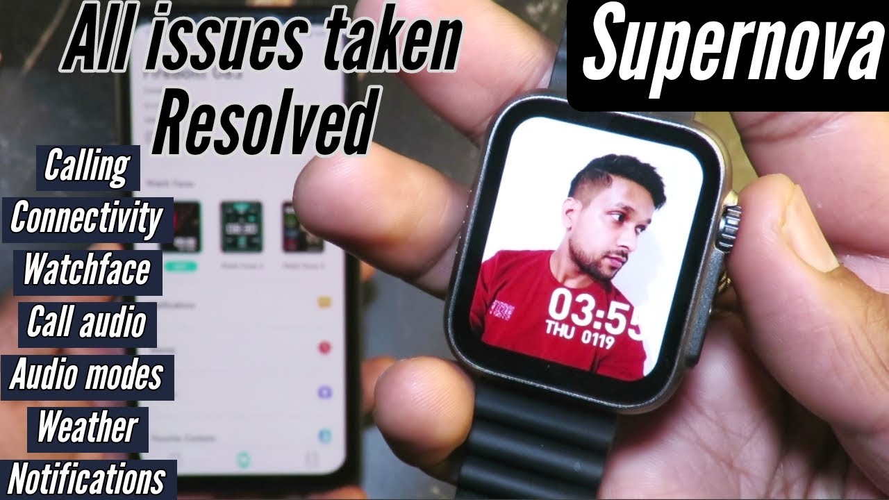 Fireboltt supernova • All issues related video • resolved issues ...