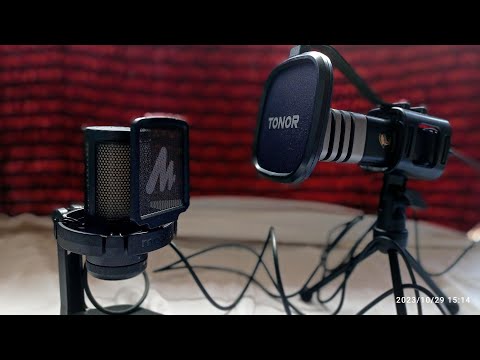 Maono Dgm20 Usb Mic Vs Tonor Tc30 Usb Mic Sound Wave Test | Best of 2 Budget Usb Microphone