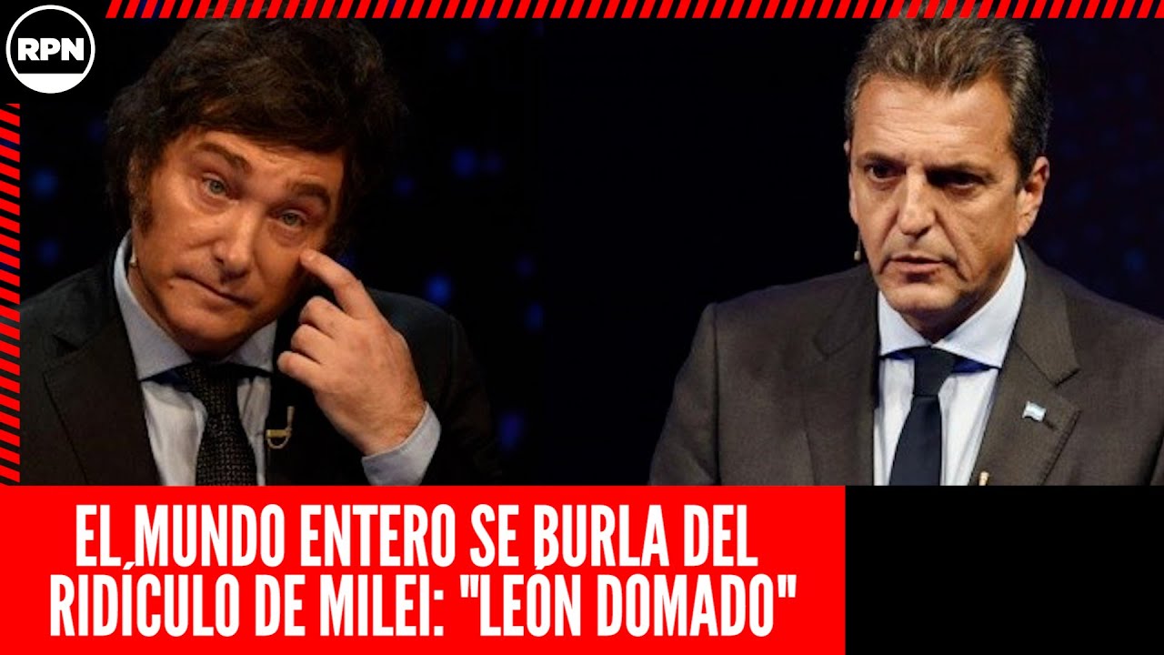 ¡PAPELÓN MUNDIAL! El MUNDO ENTERO se BURLA del RIDÍCULO de Milei: "El ...