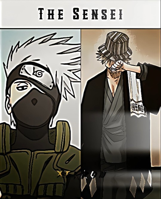Goated Sensei 🔥 | Kakashi X Kisuke | Naruto X Bleach | Manga Edit ...