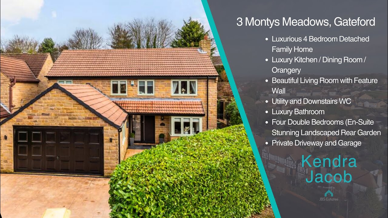 Luxurious 4 bedroom detached family home in Gateford FOR SALE! You have ...