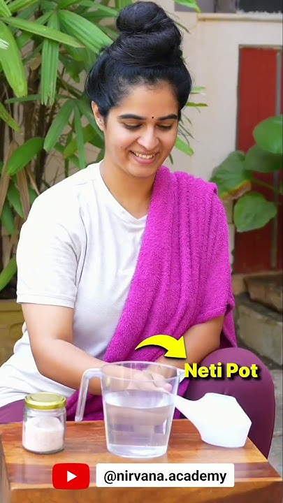 How to Practice Jala Neti #yogadetox - YouTube