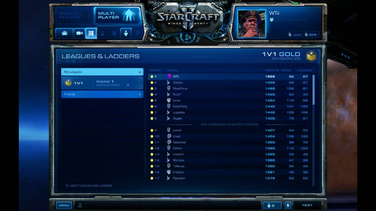 Starcraft 2 - Beta - Ladder (Gold To Platinum) - YouTube