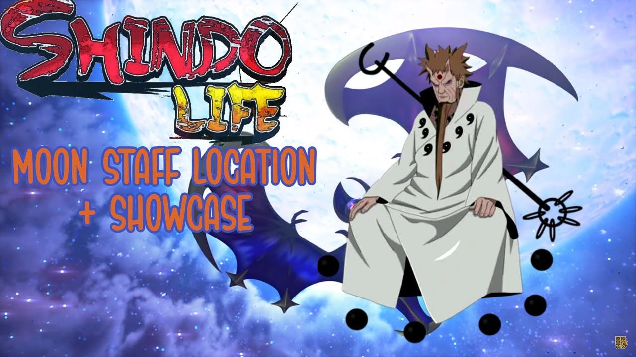 [CODE]MOON STAFF SPAWN LOCATION AND SHOWCASE IN SHINDO LIFE | ROBLOX ...