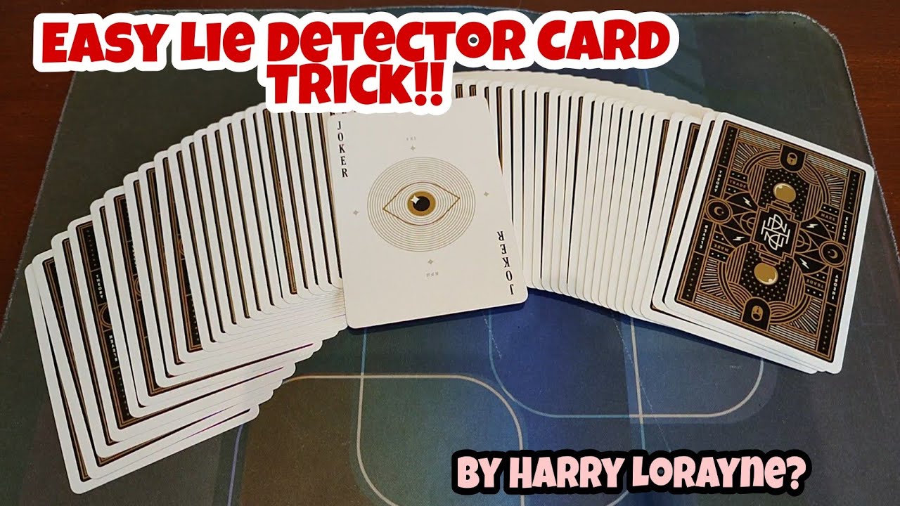 Lie detector/Cal-Q-Lator Magic Trick (By Harry Lorayne?) - YouTube