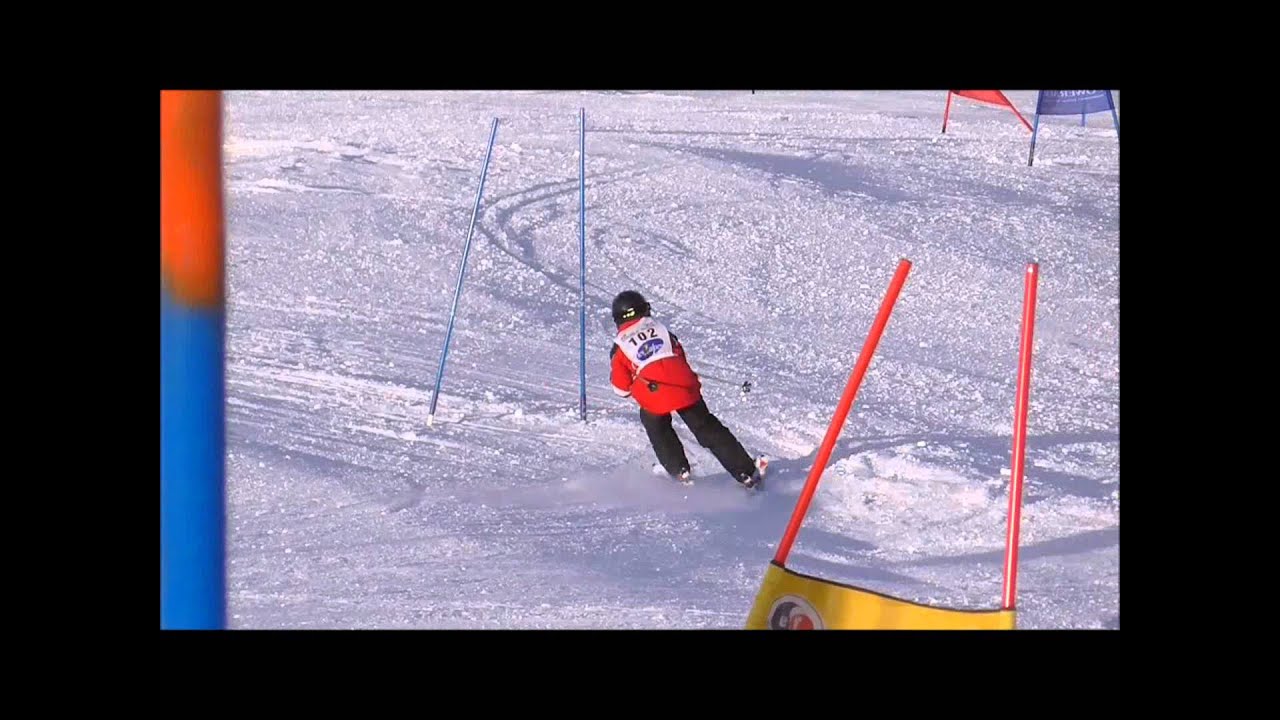 Slalom Practice for Etoile d'Or (Gold Star) - YouTube