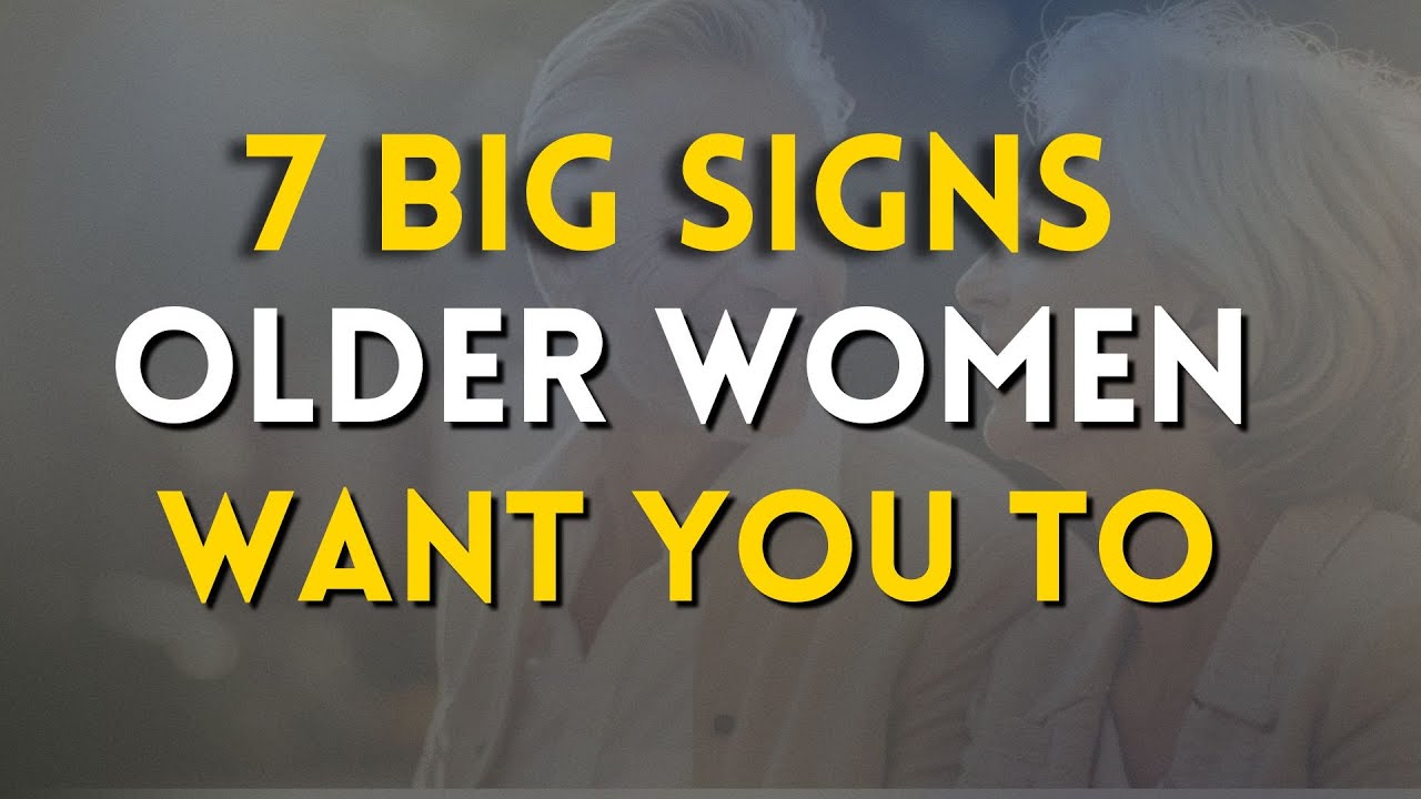 7 Signs Older Women Want To Be Approached How You Can Spot The Signs