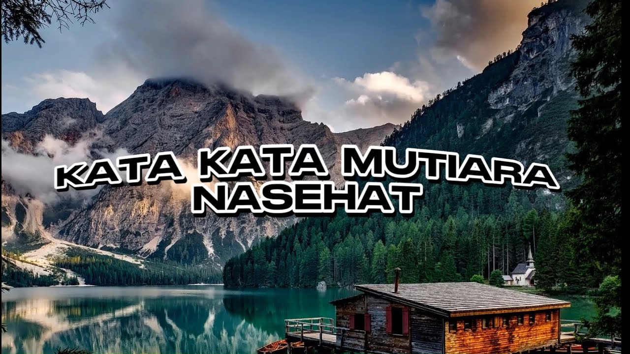 Kata Kata Mutiara Nasehat #katakatamutiara - YouTube