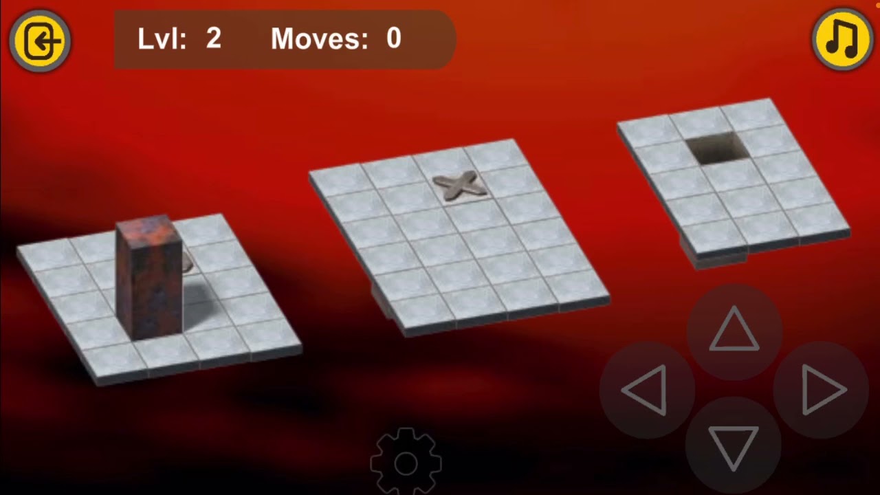 how to beat level 2 in Bloxorz using the least amount of moves possible ...