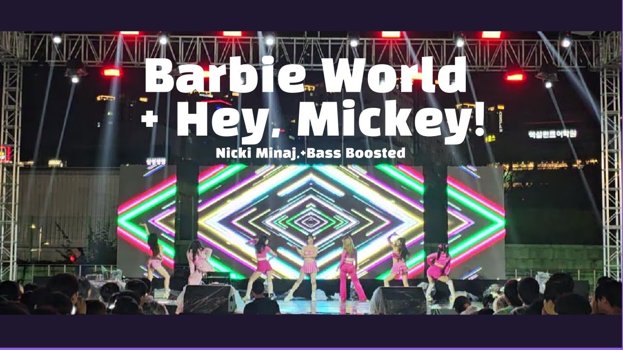 [경상국립대학교 댄스동아리 TORNADO] Barbie World + Hey, Mickey! - Nicki Minaj - YouTube
