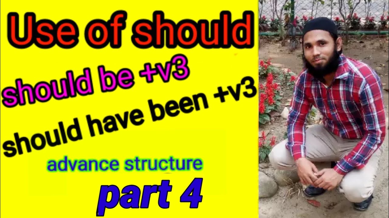 Passive voice should be+v3 and should have been+v3. - YouTube