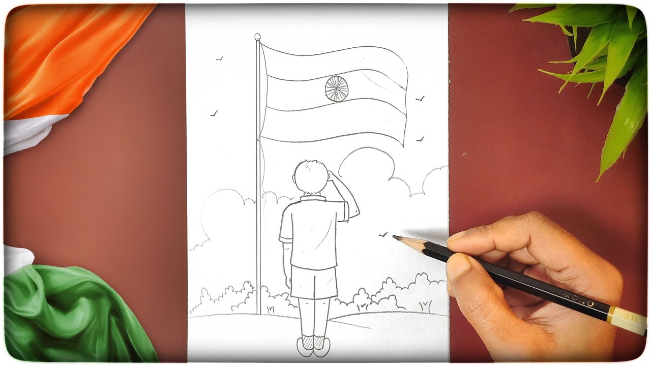 Republic Day drawing || 26th January Drawing | Republic Day Drawing ...