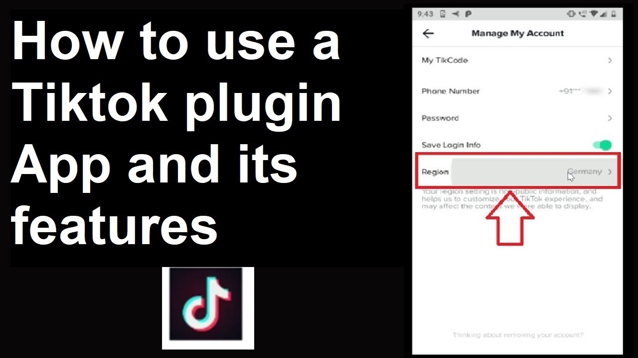 How to use a tiktok plugin App and its features - YouTube