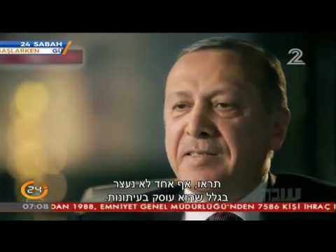 Erdoğan'dan İsrailli gazeteciye: Sen buradan kalkıp da Tayyip Erdoğan'ı sıkıştıramazsın