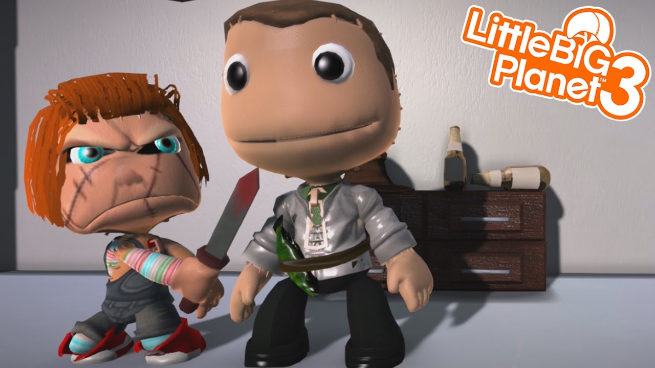 CHUCKY WANTS TO KILL SACKBOY | LittleBIGPlanet 3 Gameplay - YouTube