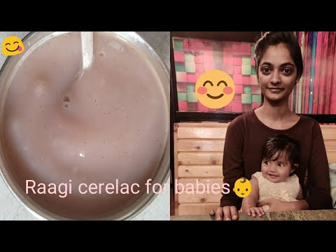 Healthy homemade//raagi cerelac🍚(raagi sari)for months babies👶 ...