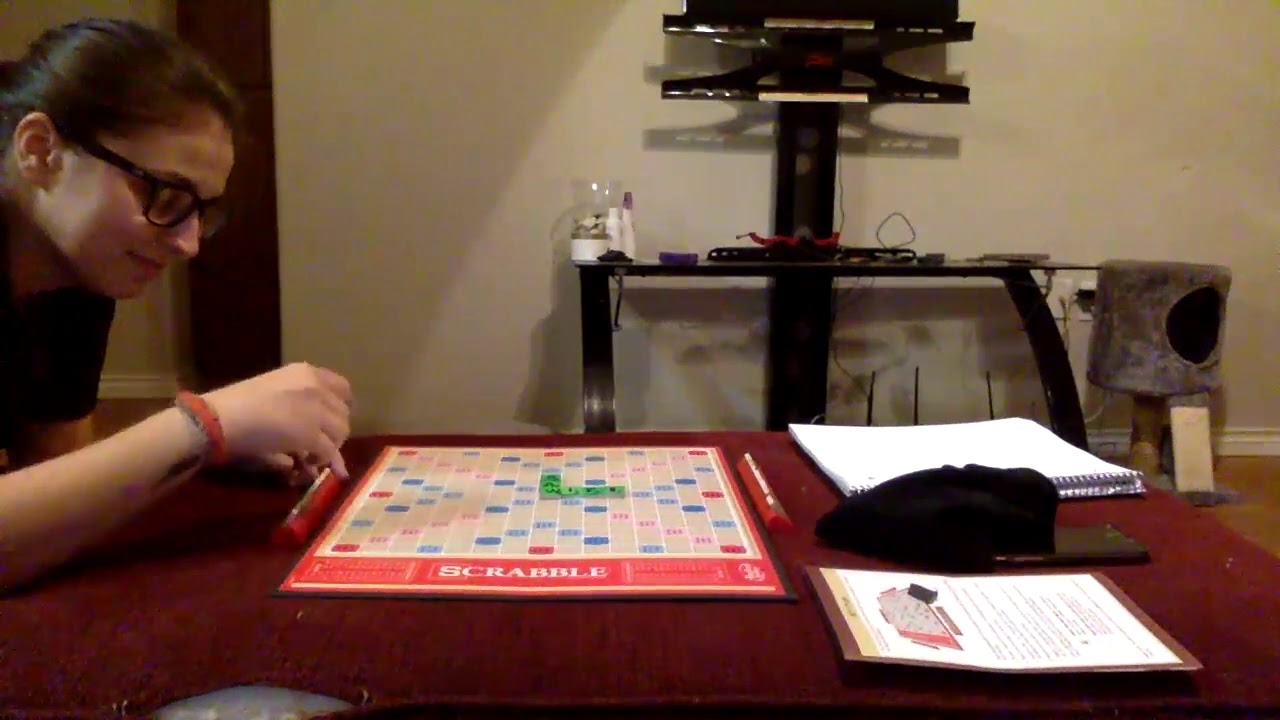 OTA Adaptive game low vision scrabble - YouTube