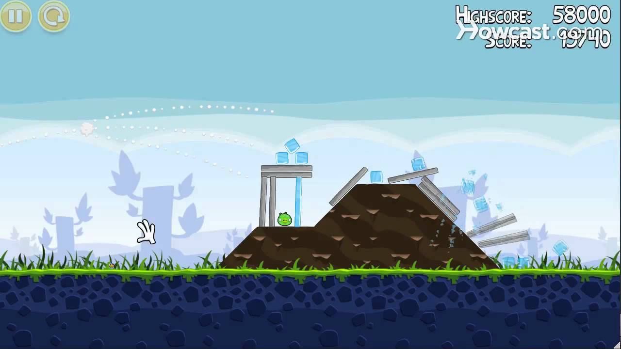 Angry Birds Level 1-10 Walkthrough - YouTube