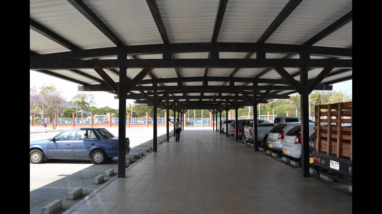 dinteles techo madera - YouTube