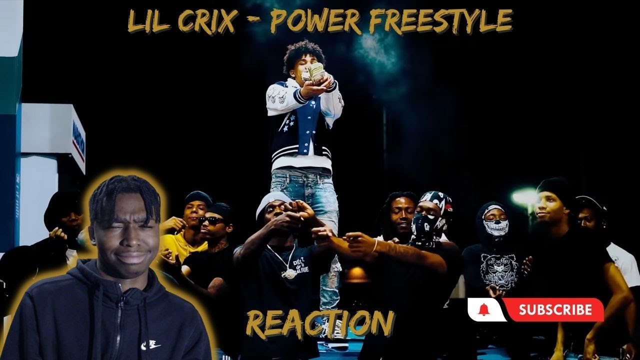 Lil Crix - Power Freestyle (Official Music Video)(Reaction) - YouTube