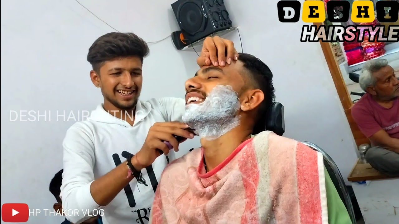 //DESHI HAIRCUTING//MOMAI HAIRSTYLE JD@desi-hair-salun - YouTube