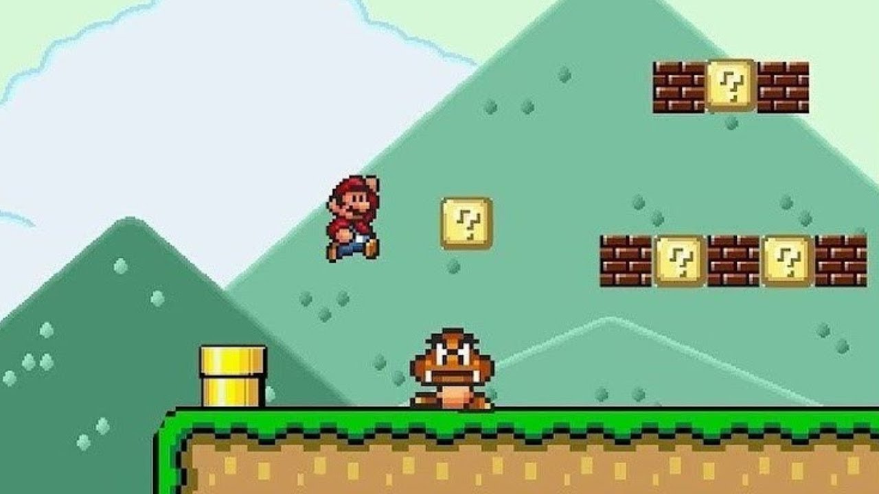 Super Flash Mario Bros | Flash game. - YouTube