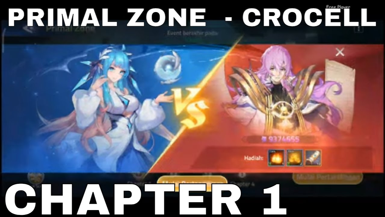 PRIMAL ZONE - CROCELL Mobile Legends: Adventure - YouTube