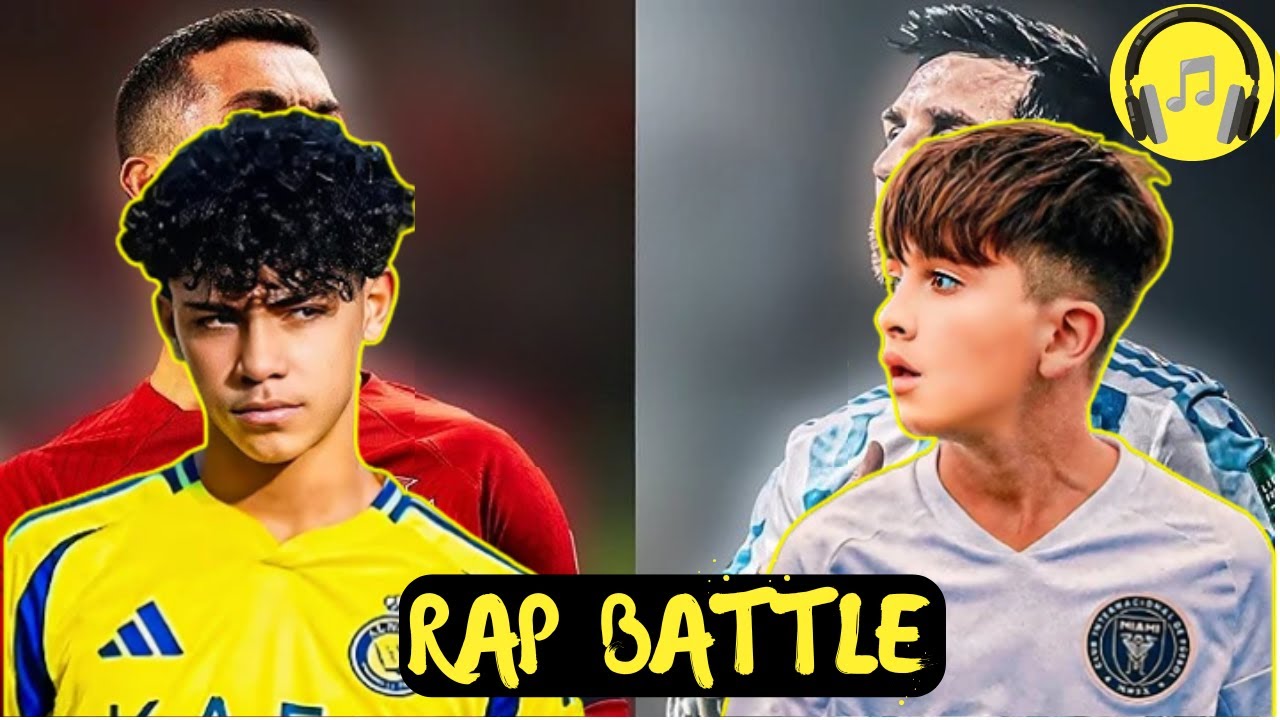 🎵 Ronaldo Jr vs Thiago Messi - Rap Battle | football song |🎵 - YouTube