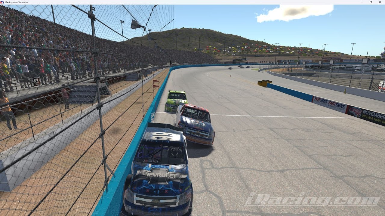 iRacing Race #335 WE WERE JUST RIDING UP FRONT AND HAD SMALL HICCUP ...