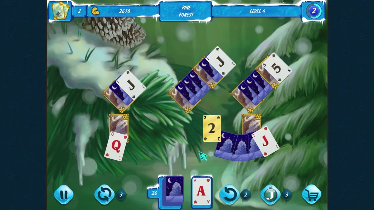Solitaire Jack Frost: Winter Adventures 3 Game - YouTube