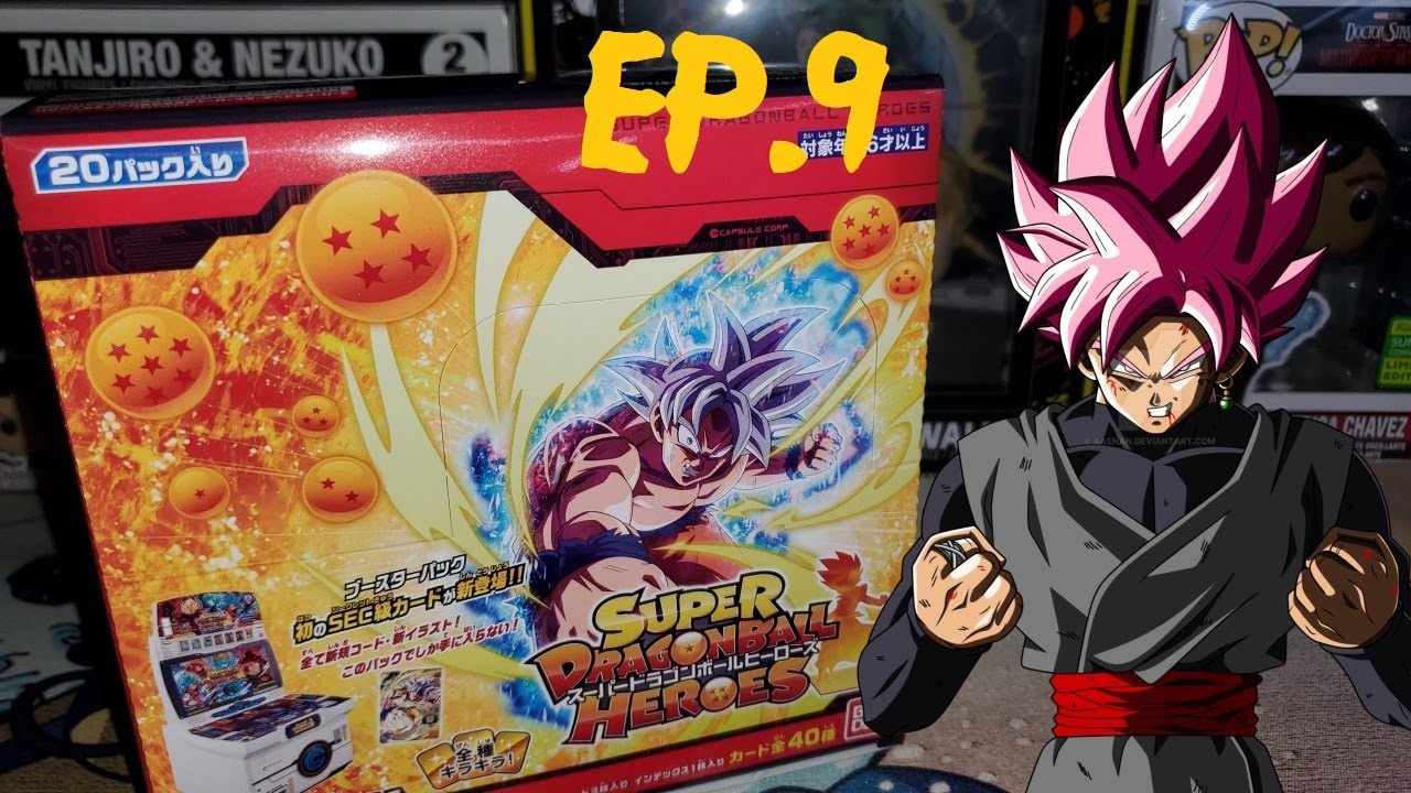 Ep.9 - Super Dragon Ball Heroes Extra Booster Pack Vol.1 - YouTube