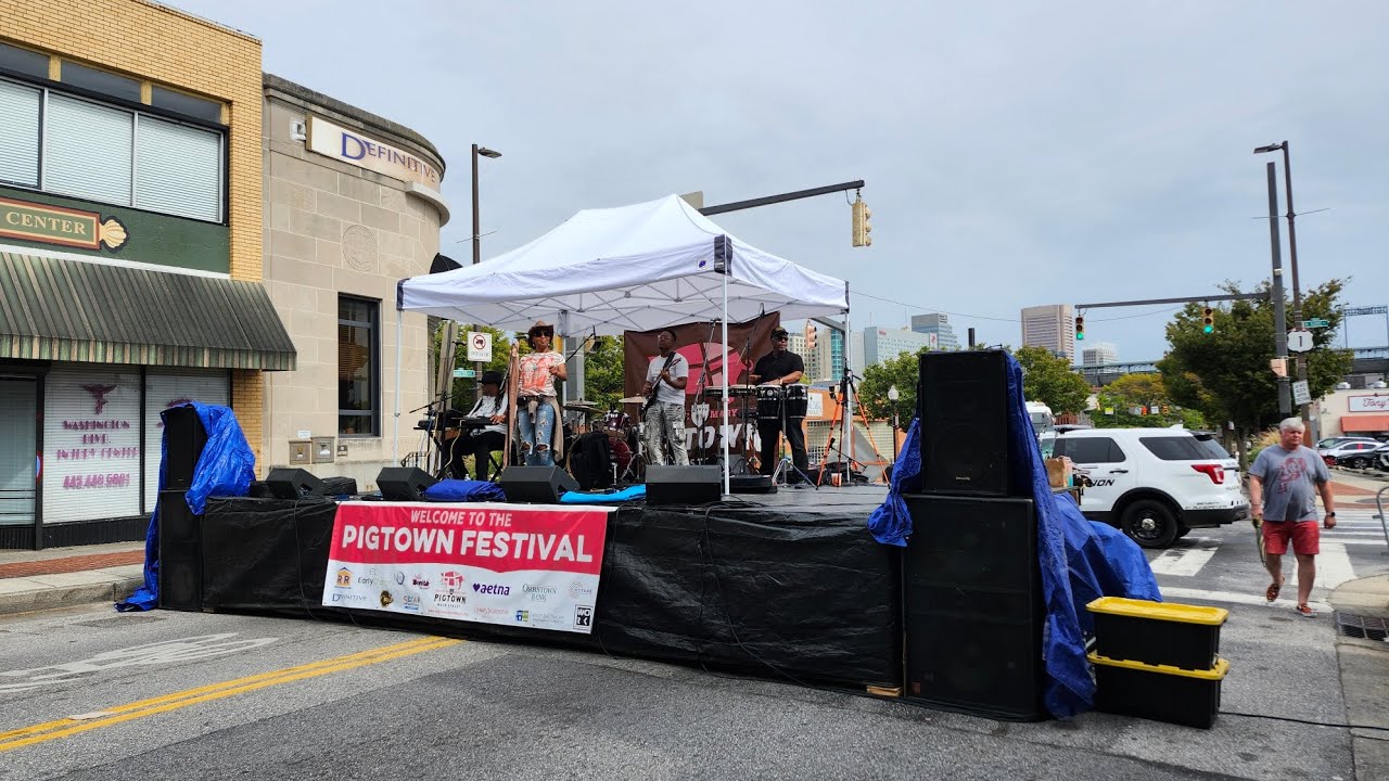 Pigtown Festival 2025 Walking Tour - YouTube