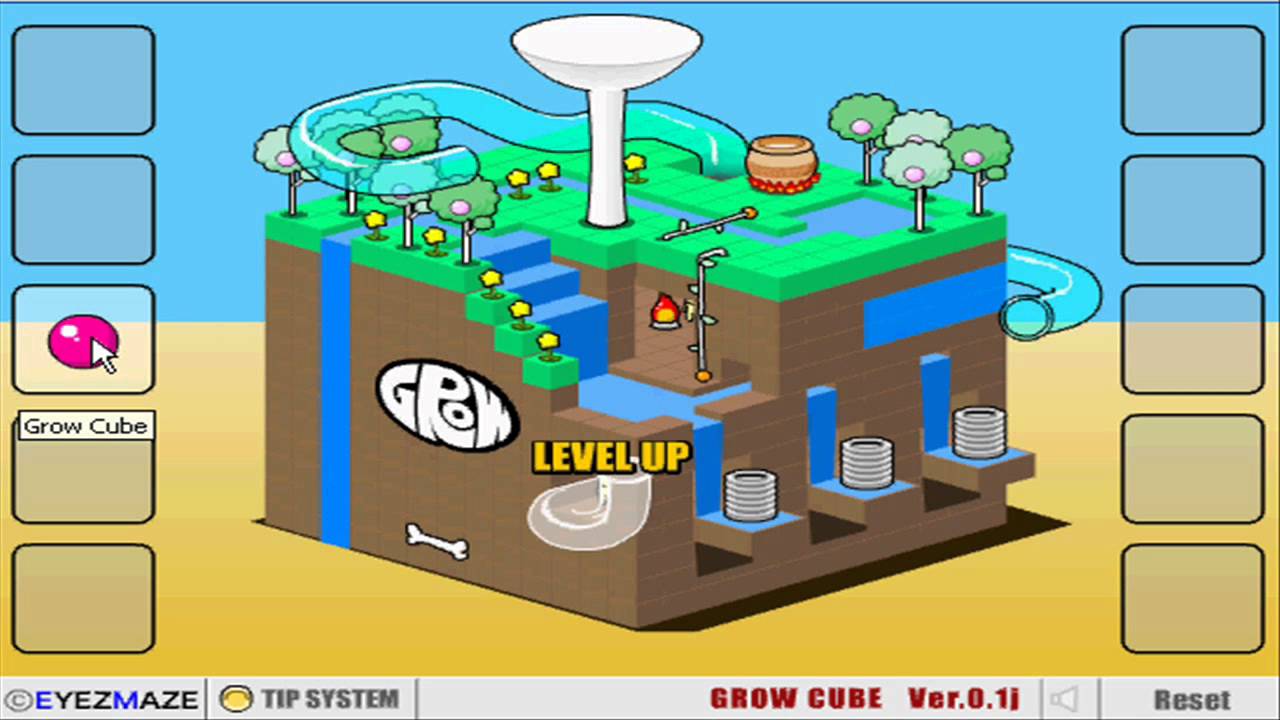 How To Beat Grow Cube - YouTube