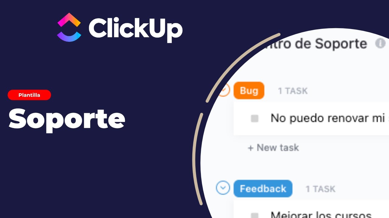 Sistema de Soporte y Tickets en ClickUp - YouTube