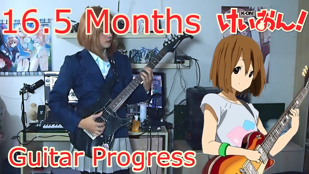 16.5 Months Guitar Progress After Watching Bocchi The Rock ~ K-On!! S2 ...