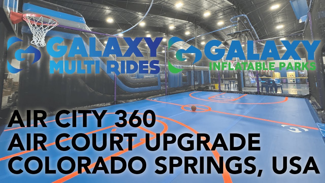 Air City 360 Adventure Park - Air Court Upgrade - YouTube