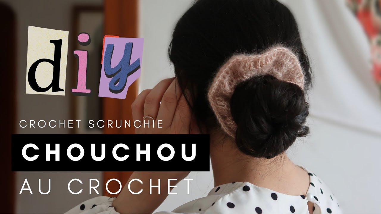 DIY le PARFAIT chouchou au crochet en 4 étapes, tutoriel facile et ...