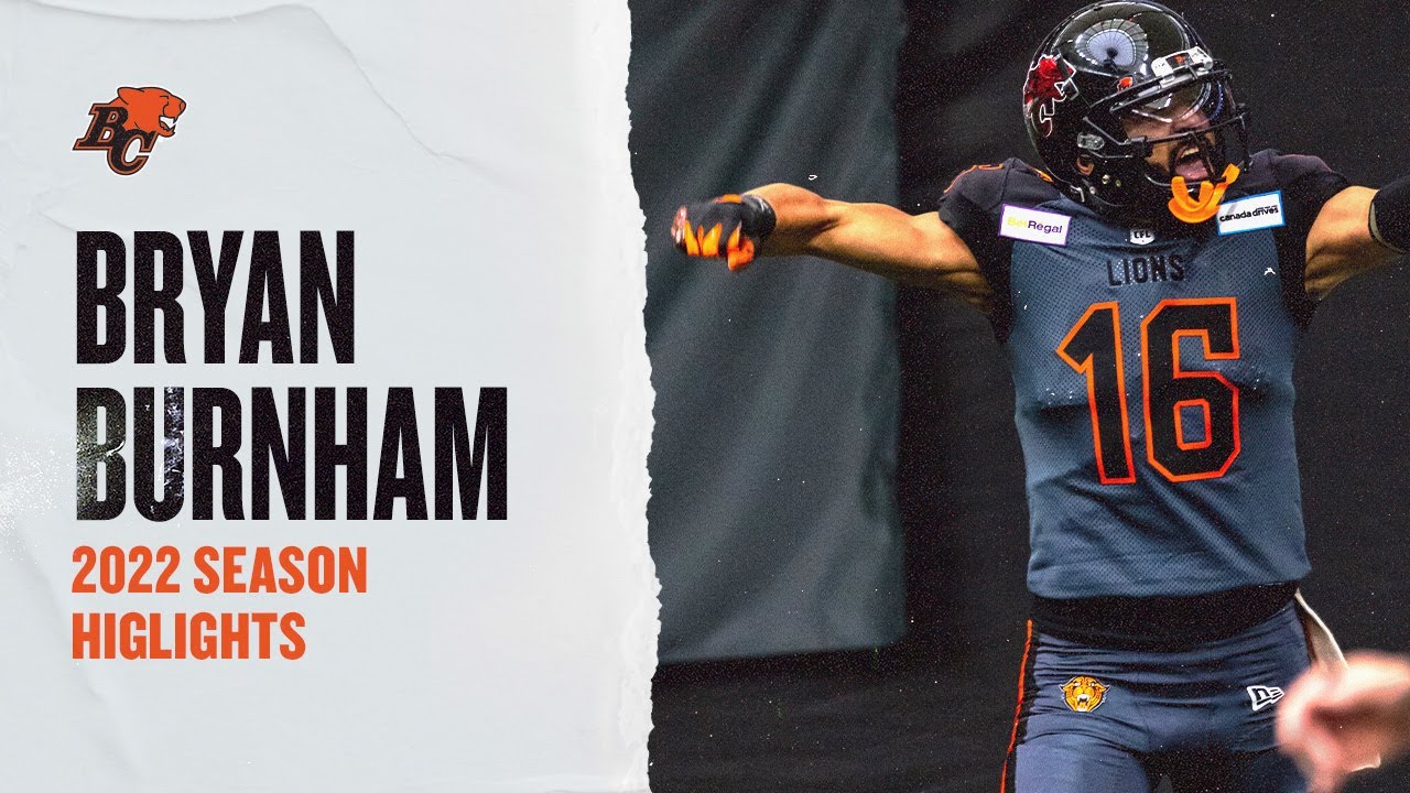 Bryan Burnham - WR - 2022 Season Highlights - YouTube