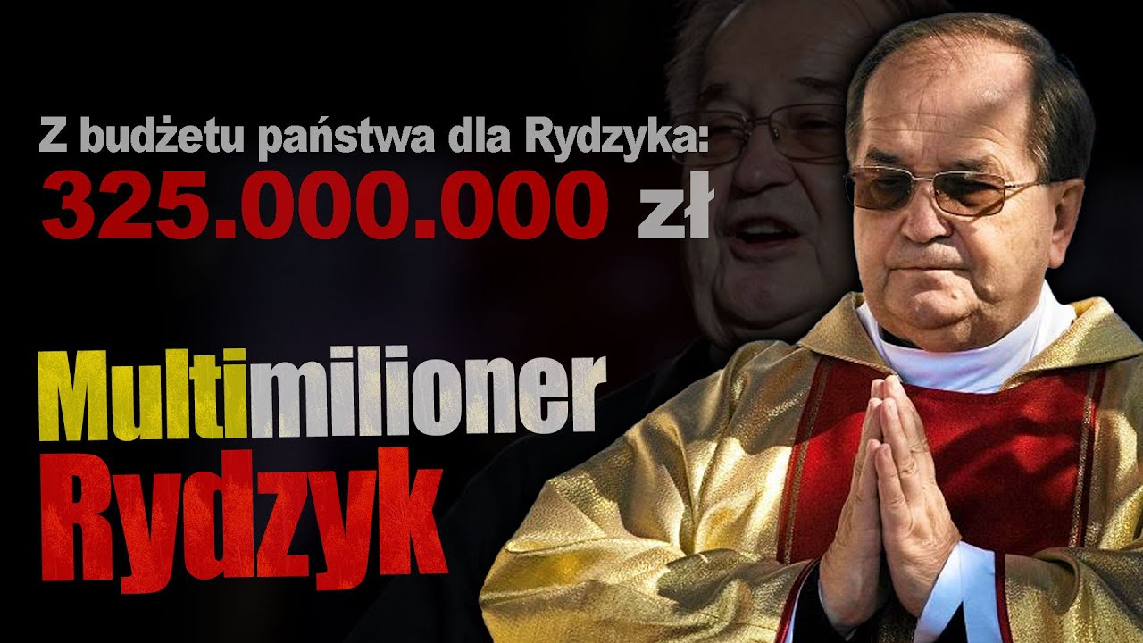 Multimilioner Rydzyk. PiS dało na biznesy Rydzyka minimum 325 mln zł ...